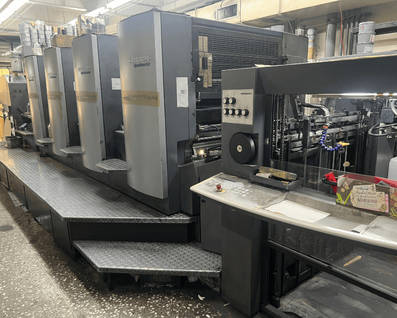 Heidelberg SM102-4P3 4-Color Offset Printing Machine